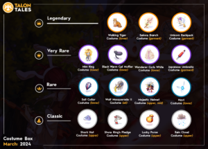 March 2024 Patch – Talon Tales